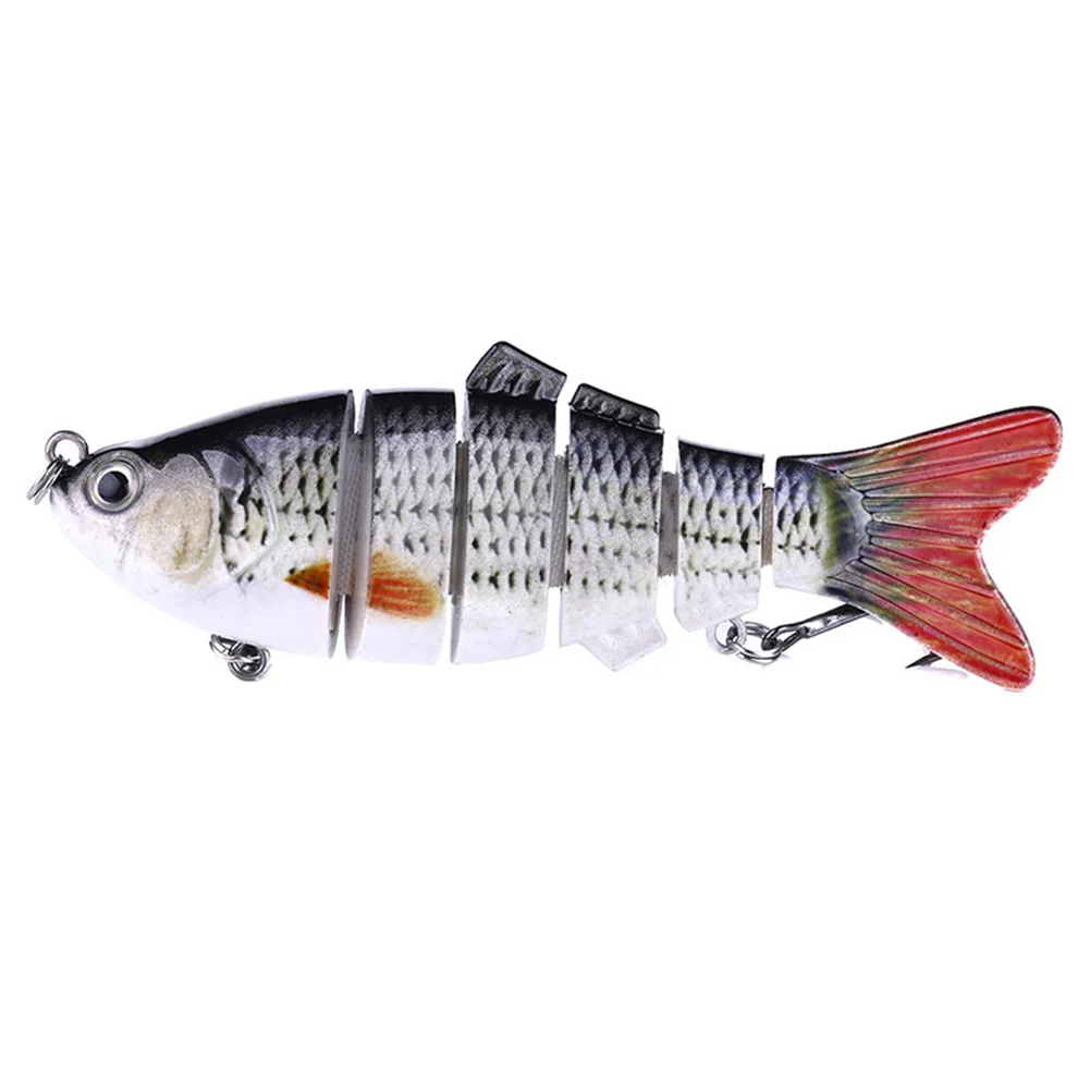5pcs Bionic Lures random color Realistic fish shape Fishing Bait Float ...